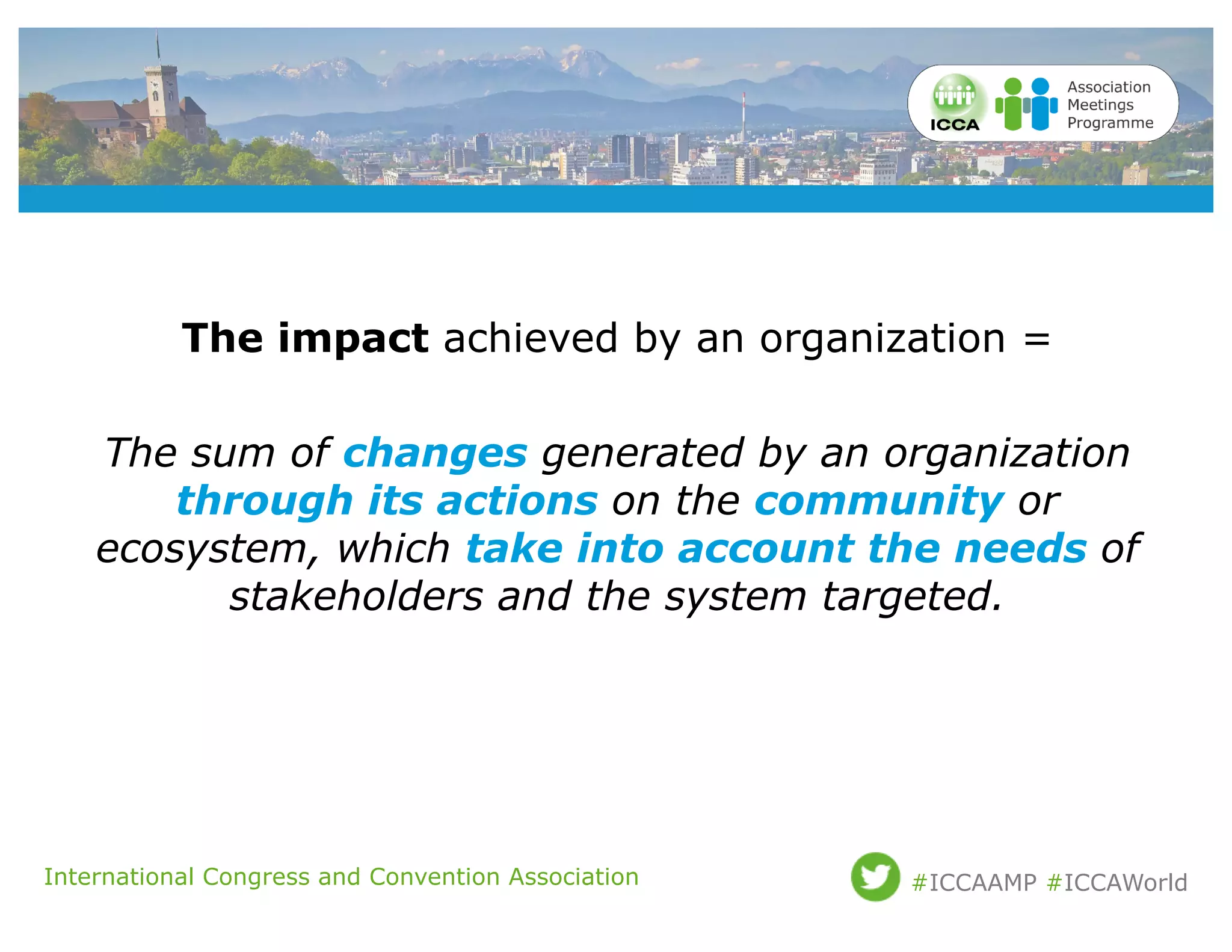 Icca amp 2018 ppt genevieve-impact | PDF