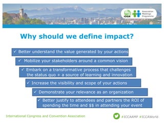 Icca amp 2018 ppt genevieve-impact | PDF