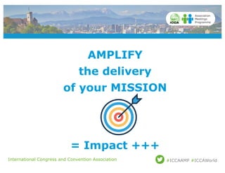 Icca amp 2018 ppt genevieve-impact | PDF