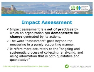 Icca amp 2018 ppt genevieve-impact | PDF