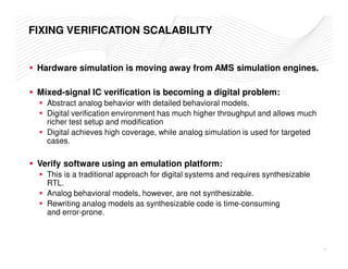 Reproducible Emulation of Analog Behavioral Models | PPT