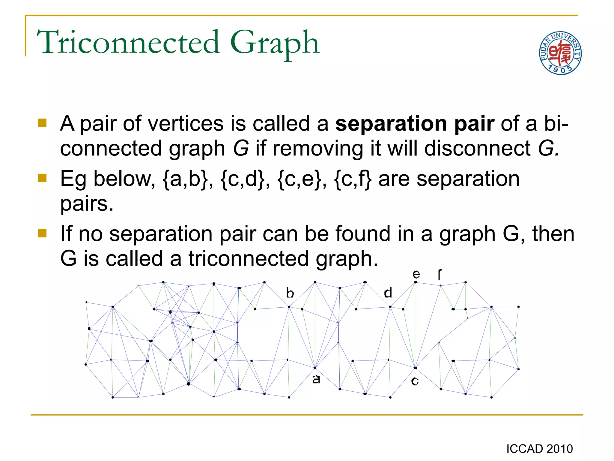 Fast And Lossless Graph Division Method For Layout Decomposition Using Spqr Tree Ppt