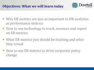 5 Employee Relations Metrics you Should be Tracking & Why | PPTX