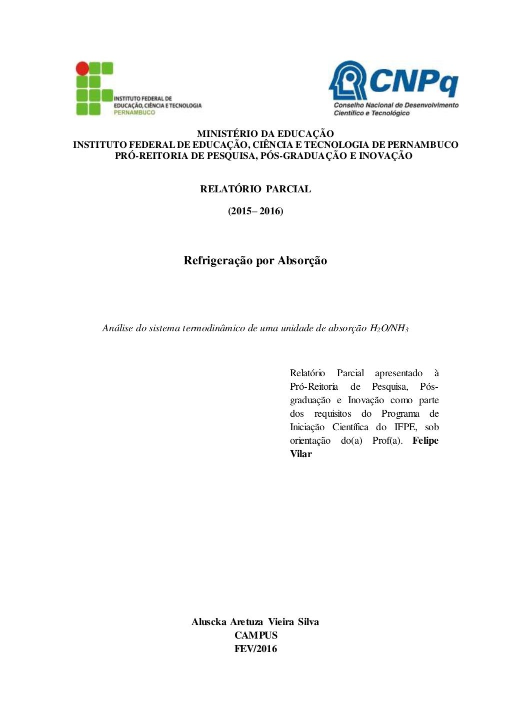 [Ic] capa do relatório parcial 2015 (1)