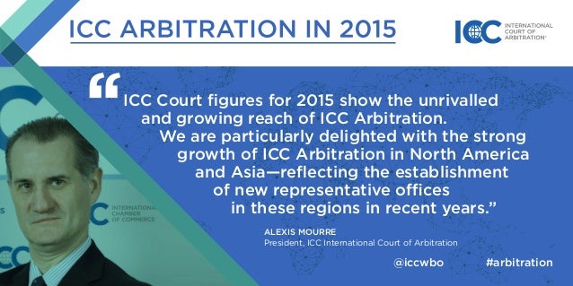 ICC Arbitration Statistics 2015