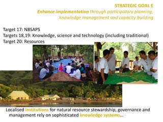 ICCAs and Aichi: Contribution of indigenous peoples & local communities ...