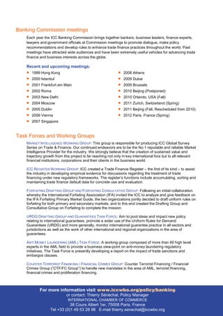 Icc banking commission factsheet | PDF