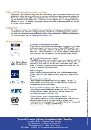 Icc banking commission factsheet | PDF
