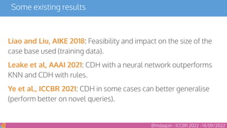 A factorial study of neural network learning from differences for ...