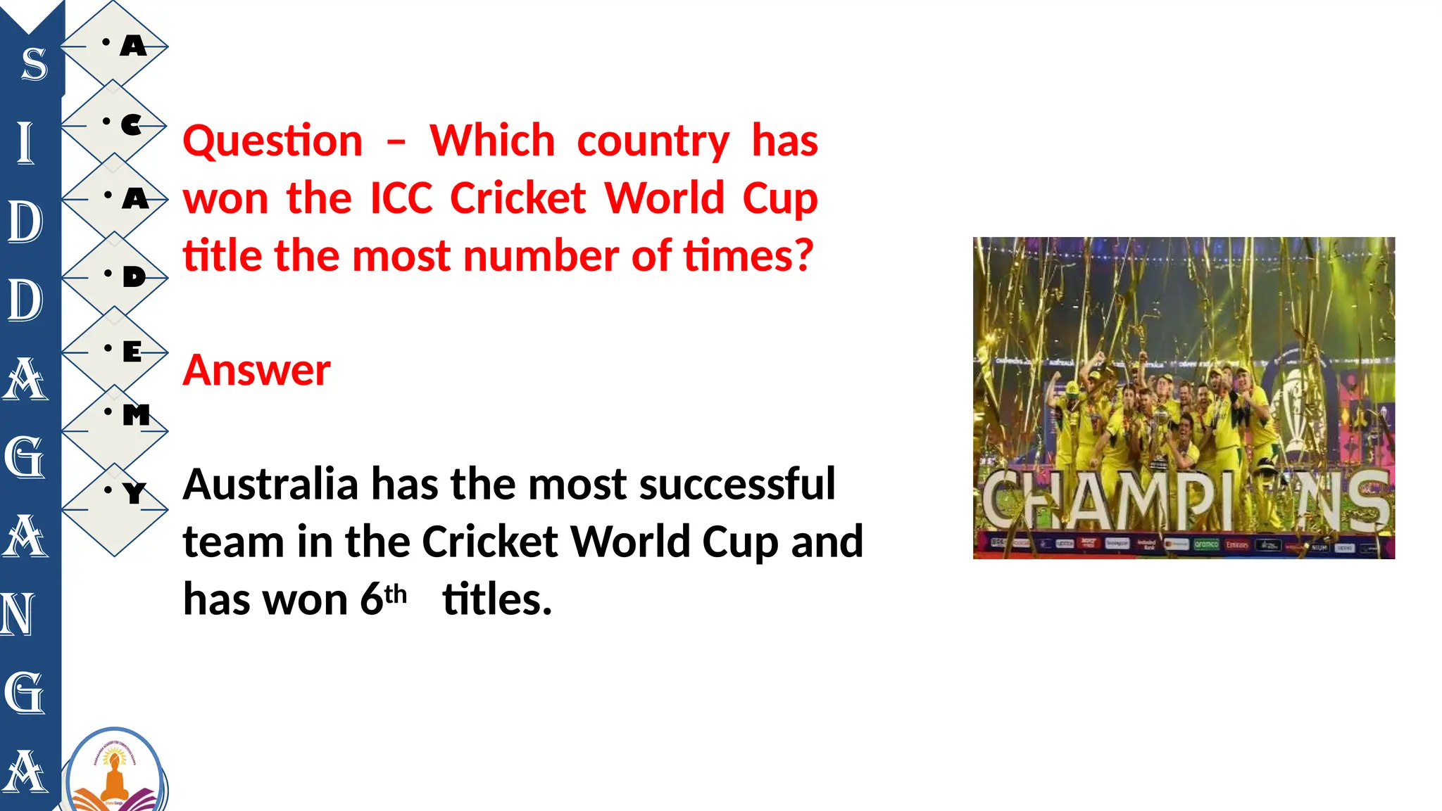 ICC Cricket World Cup 2023 Complete Details .pptx