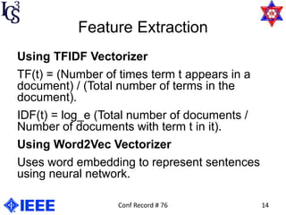 Improving Nepali News Recommendation Using Classification Based on LSTM Recurrent Neural ...