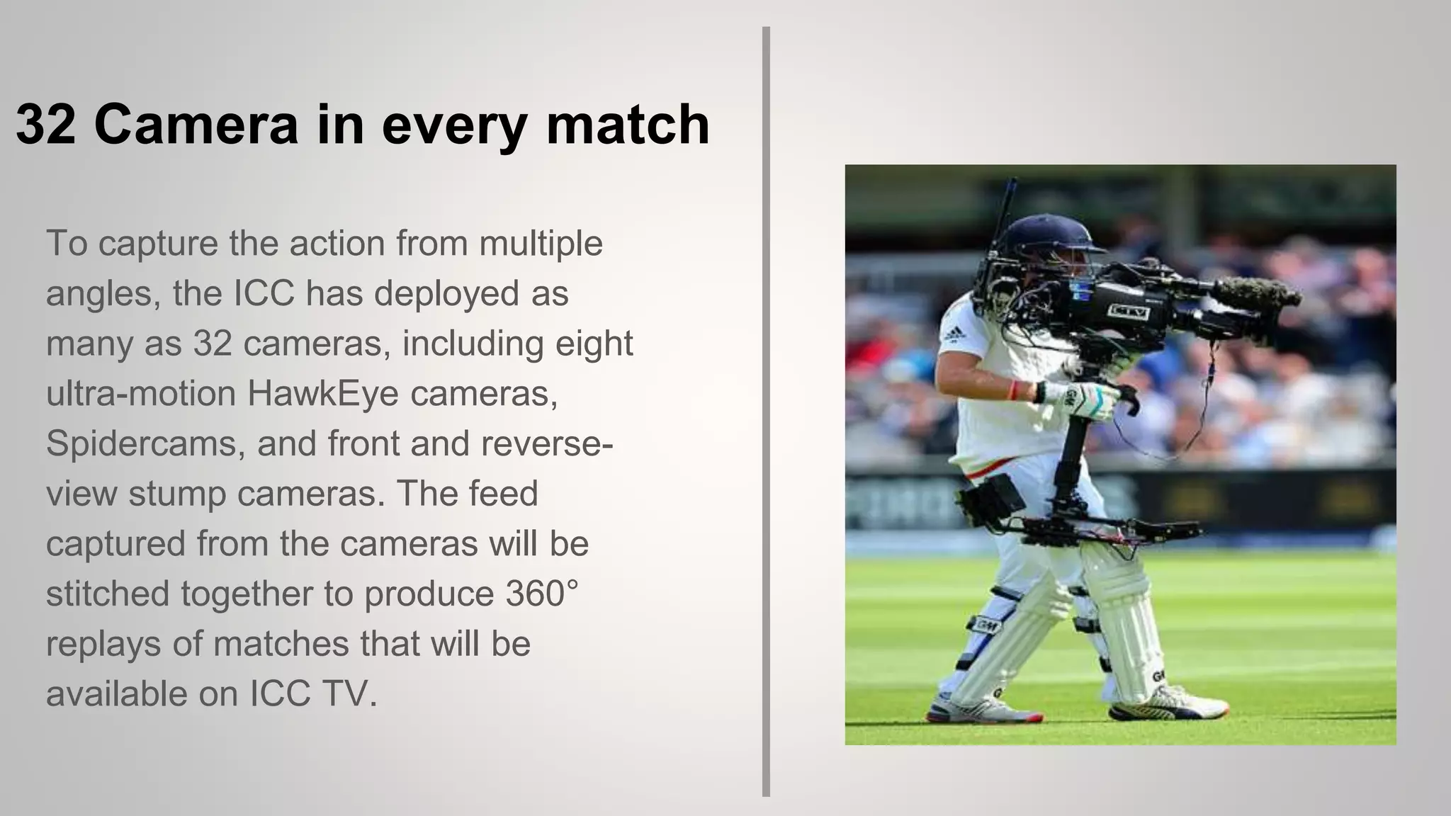 Technologies Used in ICC CWC-2019 | PPTX