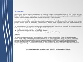 Iowa Alcoholic Beverages Division | PPTX