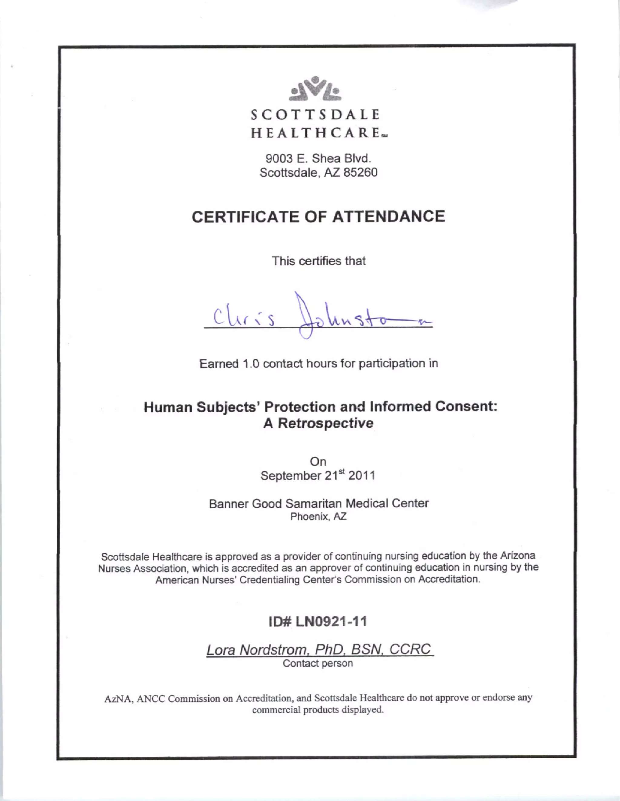 ICF certificate | PDF
