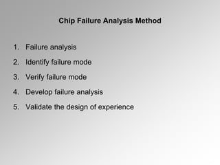 Failure Analysis For Integrated Circuit | PDF