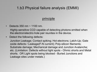 Failure Analysis For Integrated Circuit | PDF