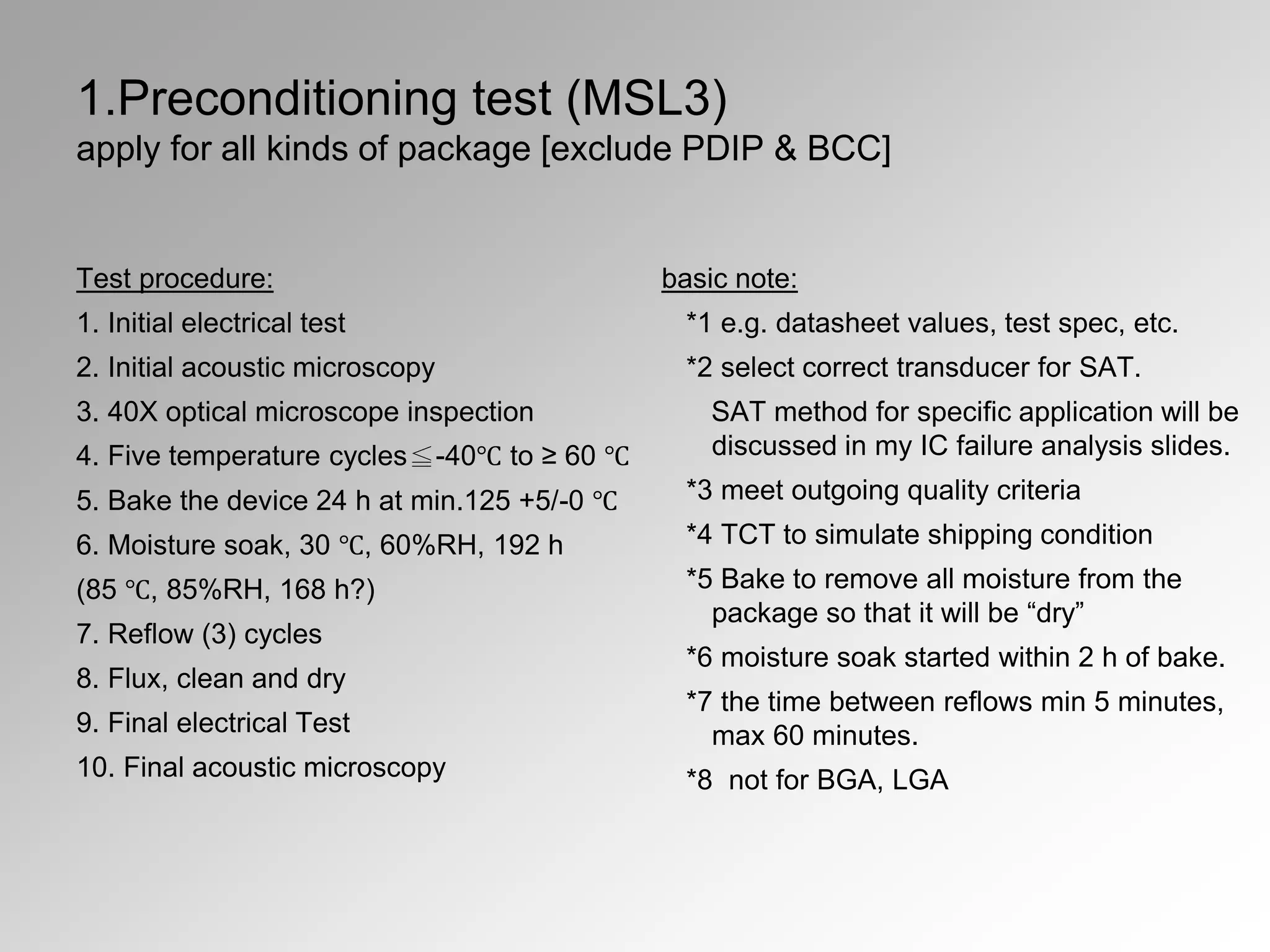 Reliability Test Qualification For Integred Circuit | PDF
