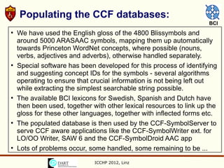 AAC vocabulary standardisation and harmonisation | PPT