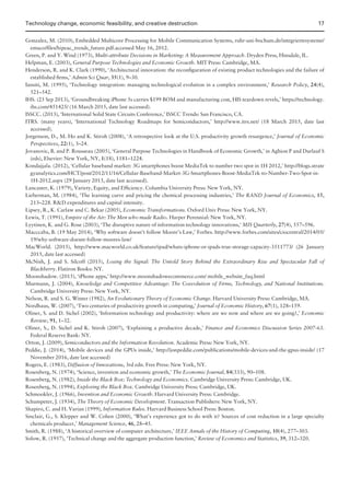 Technology Change, Creative Destruction, and Economic Feasibilty | PDF