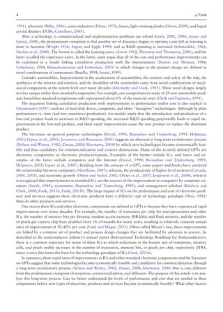 Technology Change, Creative Destruction, and Economic Feasibilty | PDF