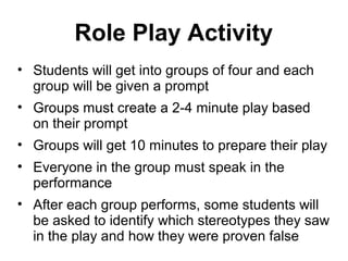 ICC lesson: Stereotypes | PPT