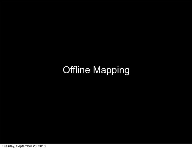 Offline Mapping: International Crisis | PPT