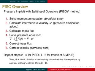 Validation of a Fast Transient Solver based on the Projection Method | PDF