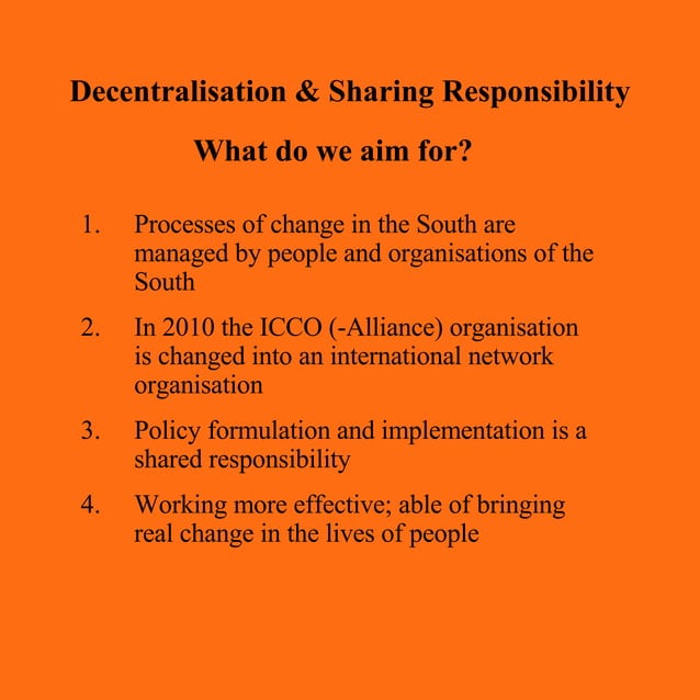 ICCO Alliance Programmatic Approach - Presentation | PPT