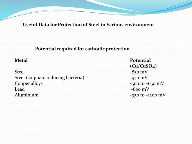 Impressed Current Cathodic Protection System Design ICCP | PPTX | Home ...