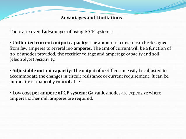 Impressed Current Cathodic Protection System Design ICCP | PPTX | Home Appliances | Home & Garden