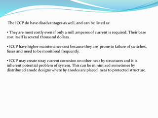 Impressed Current Cathodic Protection System Design ICCP | PPTX