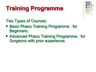 ICC Phaco Training | PPS | Eye and Vision Conditions | Diseases and Conditions