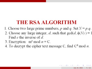 An RSA Type OTP Generator | PPT