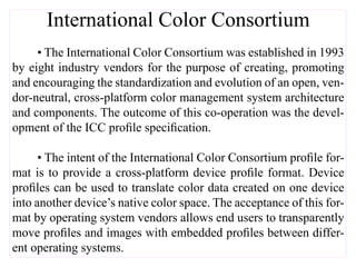 ICC Profiles | PDF
