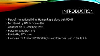 ICCPR | PPTX