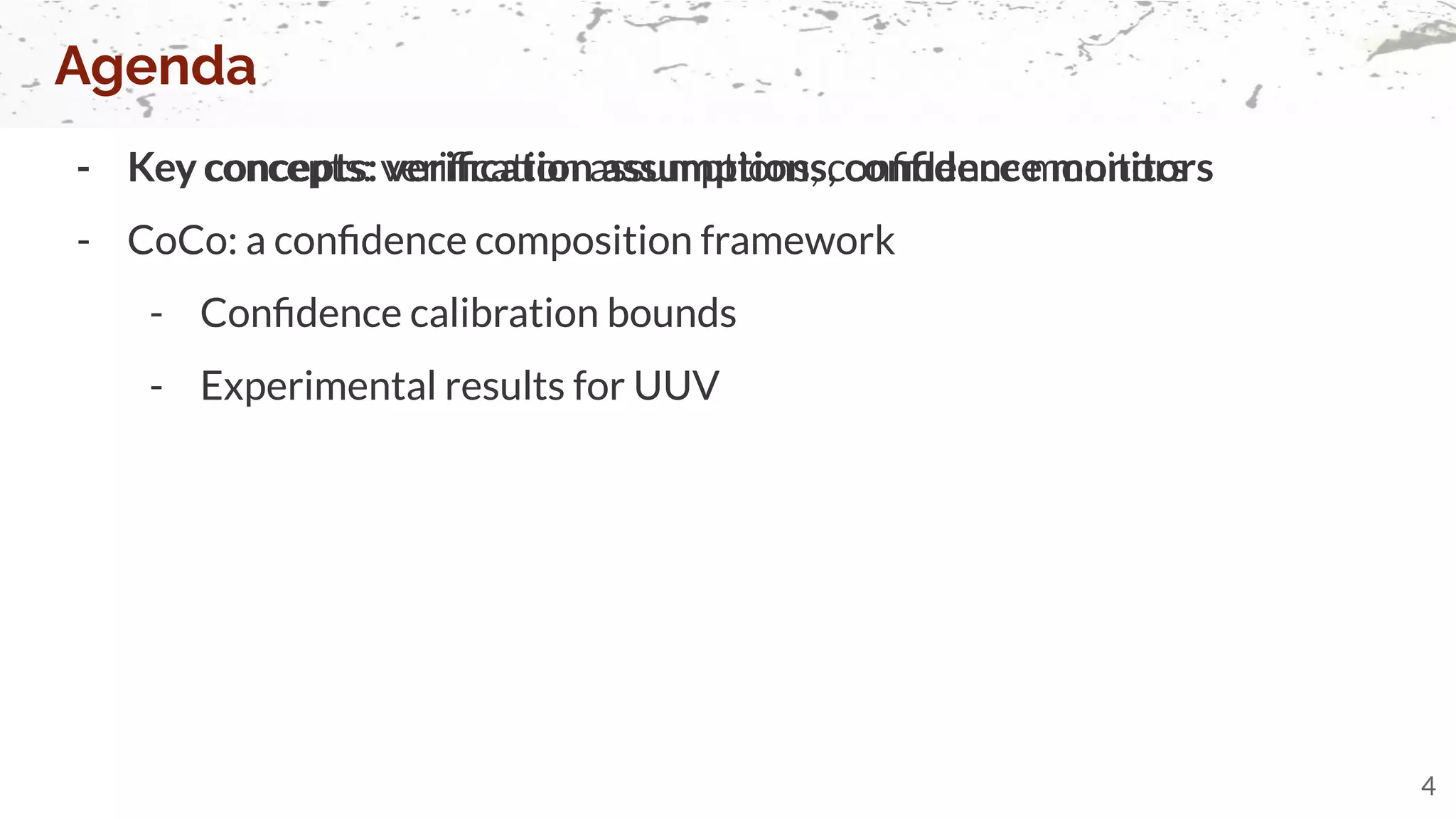 Confidence Composition for Monitors of Verification Assumptions | PDF