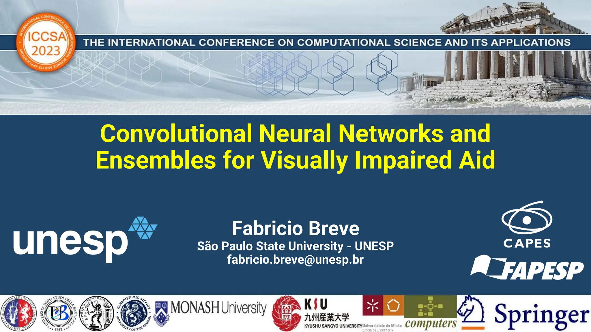 Convolution Neural Networks and Ensembles for Visually Impaired Aid.pdf