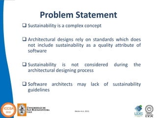 Towards A Sustainable Architectural Design by an Adaptation of the ...