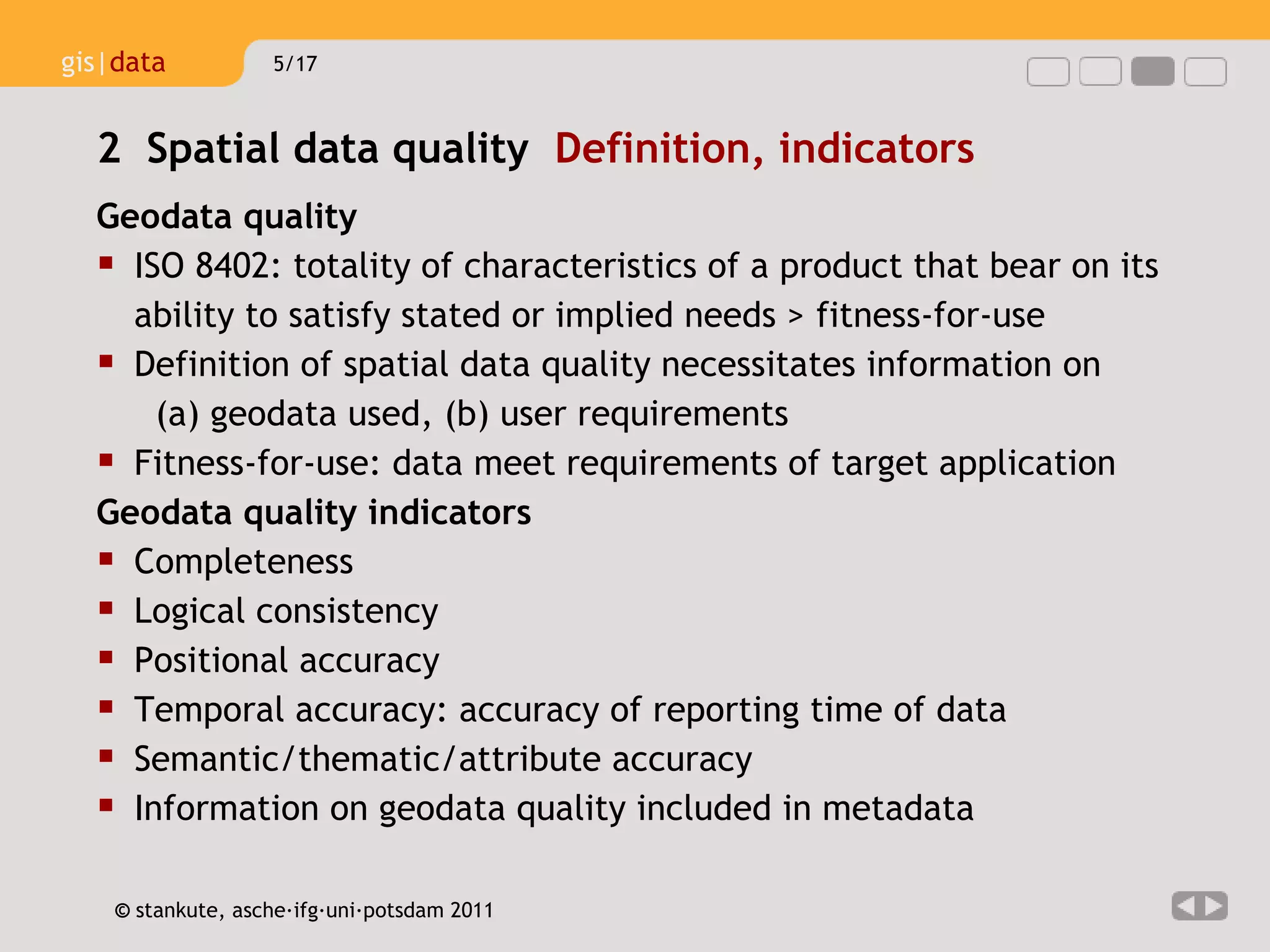 Improvement of Spatial Data Quality Using the Data Conﬂation | PPT
