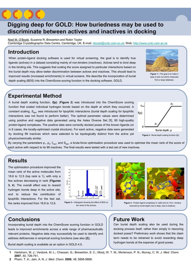 Digging deep for GOLD: How buriedness may be used to discriminate between actives and inactives ...