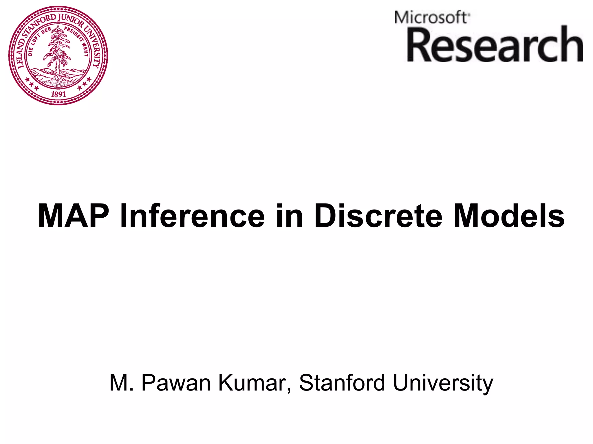 ICCV2009: MAP Inference in Discrete Models: Part 3 | PDF