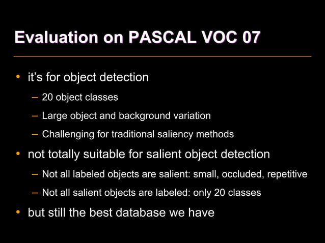 Iccv11 Salientobjectdetection Ppt