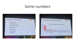 ICCV 2019 - A view | PPT