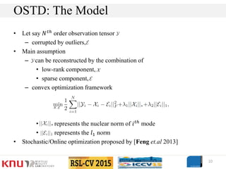 Online Stochastic Tensor Decomposition for Background Subtraction in Multispectral Video ...