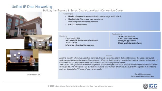 ICC Networking Value Proposition