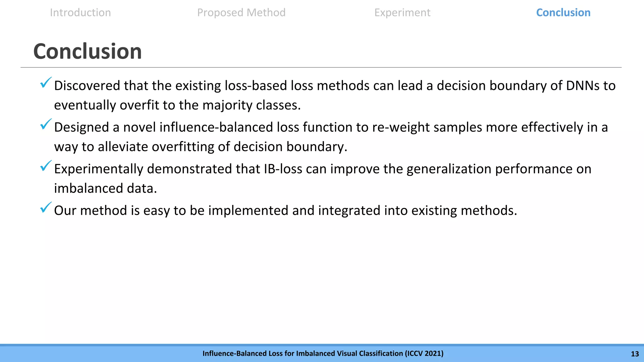 [ICCV 21] Influence-Balanced Loss for Imbalanced Visual Classification ...