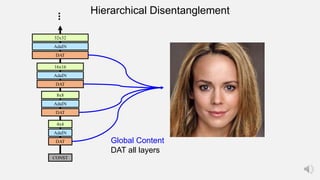 Diagonal Attention and Style-based GAN for Content-Style Disentanglement in Image Generation and ...