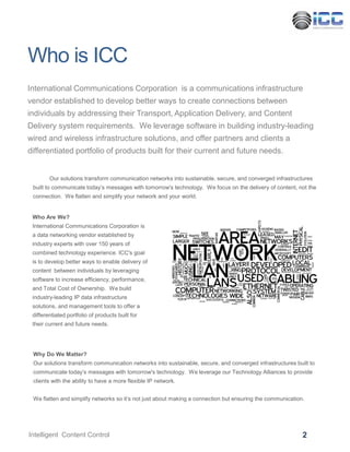 Who is ICC Networking | PDF