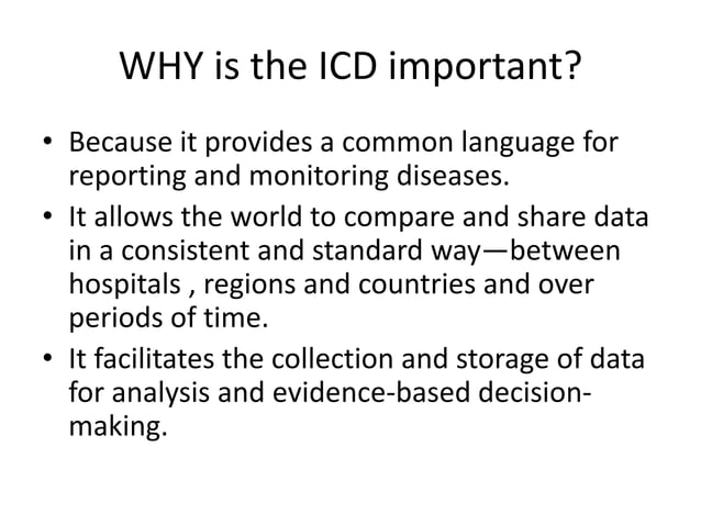 ICD | PPTX