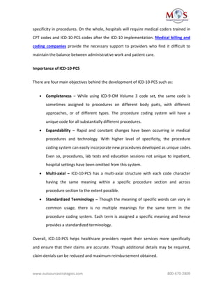 ICD-10-PCS Codes – Definition, Use and Importance | PDF | Surgery ...